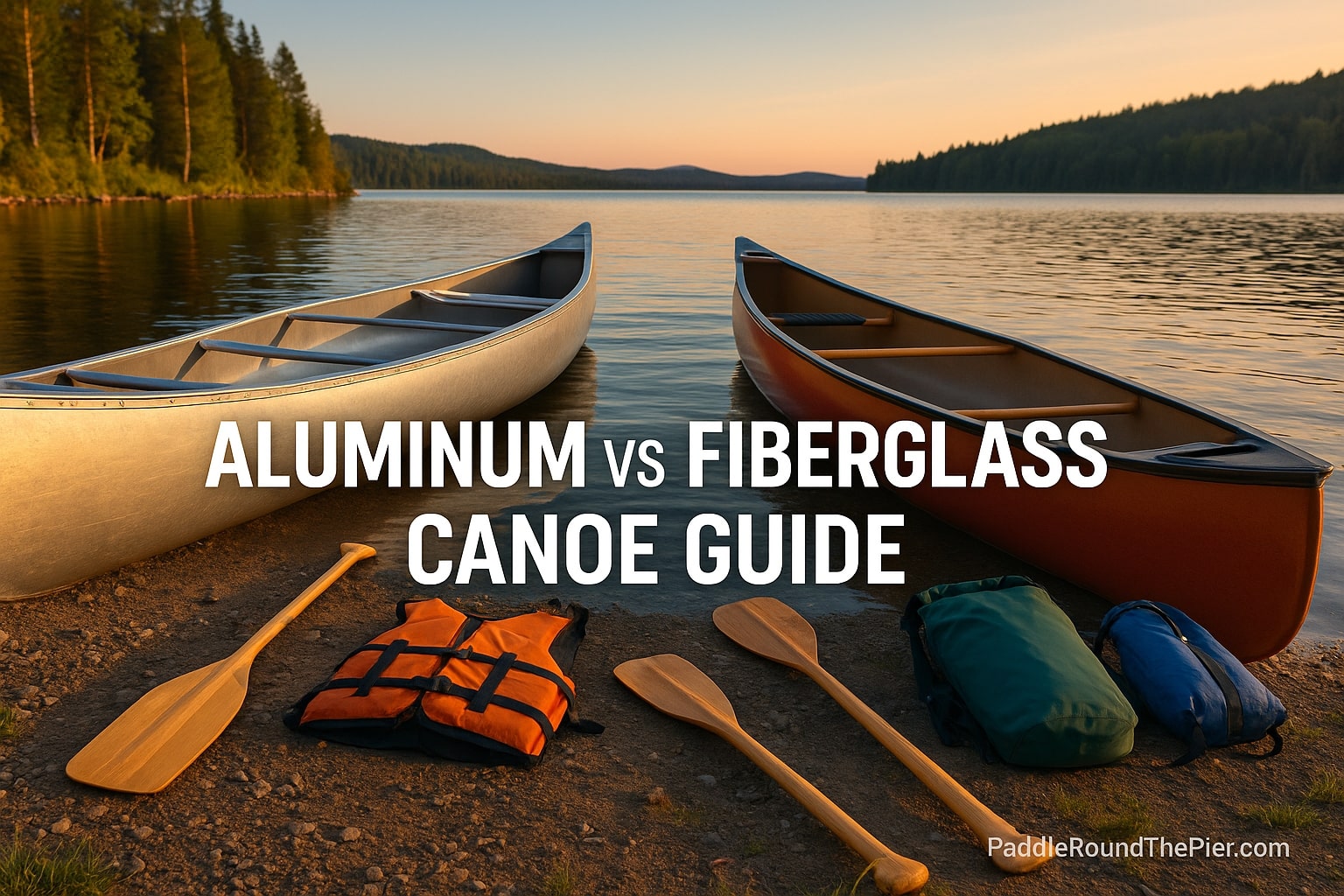 Aluminium Vs. Fiberglass Canoe: Which One Actually Belongs in Your Garage?