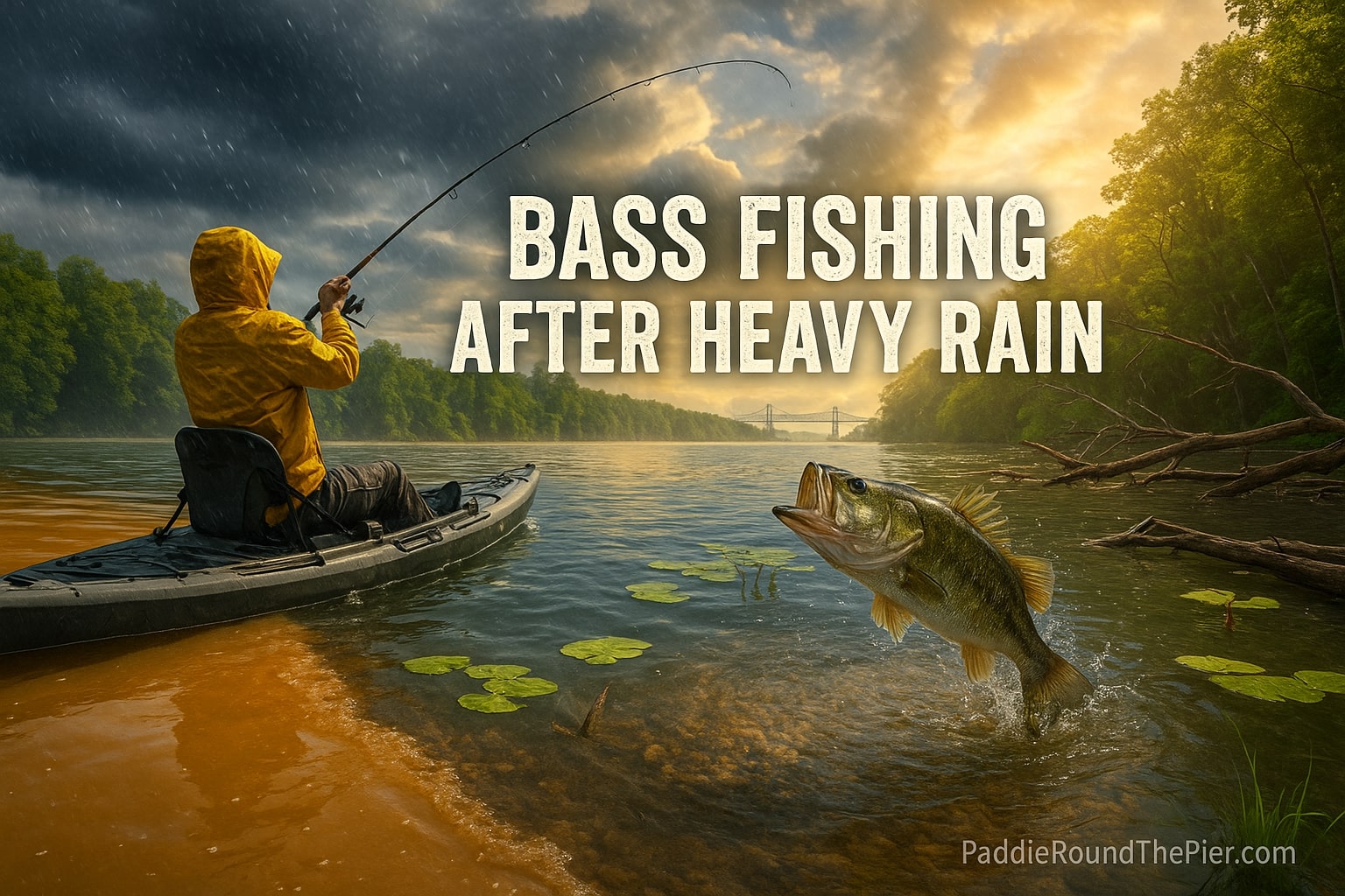 Bass Fishing After Rain Storm Can It Be Done