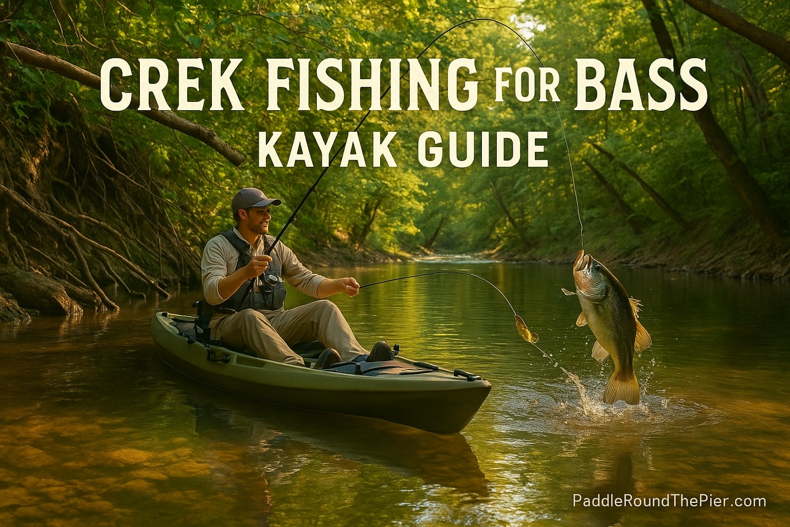 Creek Fishing for Bass Kayak Guide 2026: Seasonal Tactics & Tips