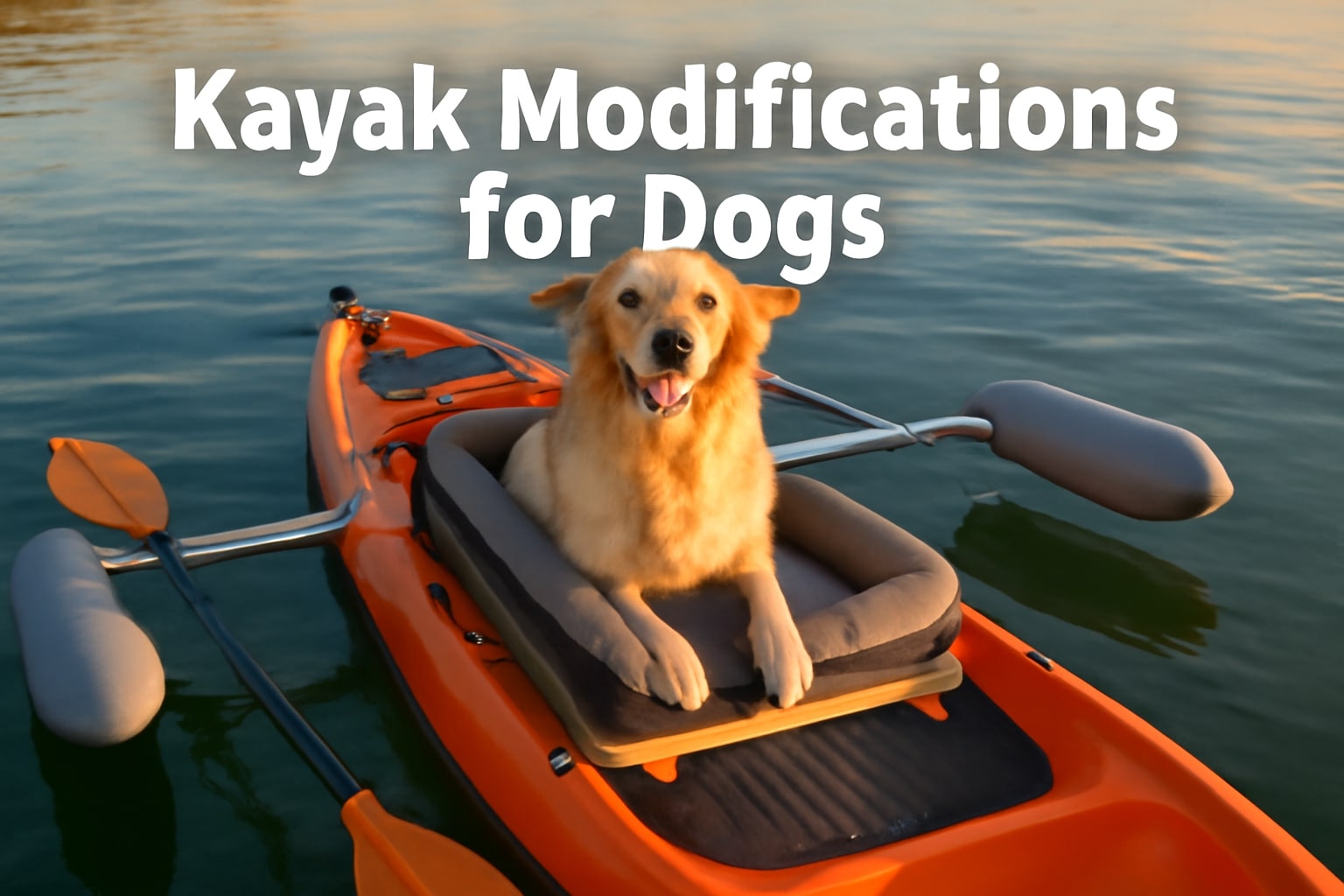 How to Modify a Kayak for a Dog | Paddling Partner Guide
