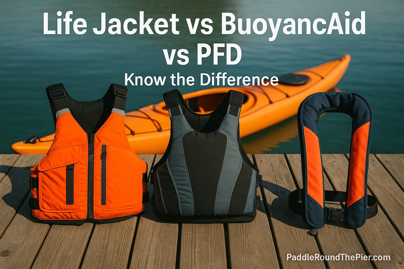 Life Jacket vs Buoyancy Aid vs PFD: Complete Kayaker's Guide