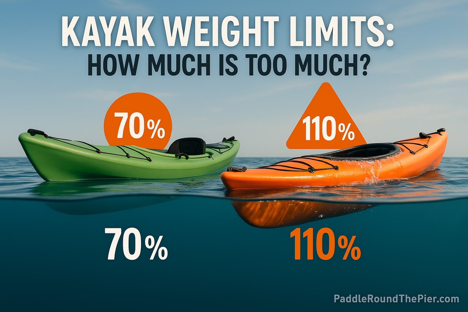 Kayak Weight Limits Before It Sinks? The Truth