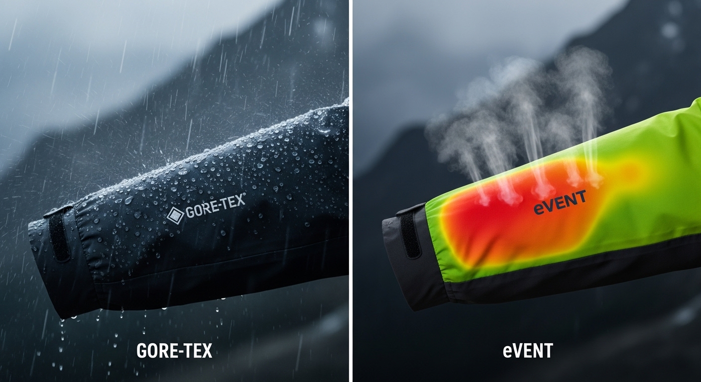 Gore-Tex vs eVent: Which Waterproof Fabric is Better? 2026