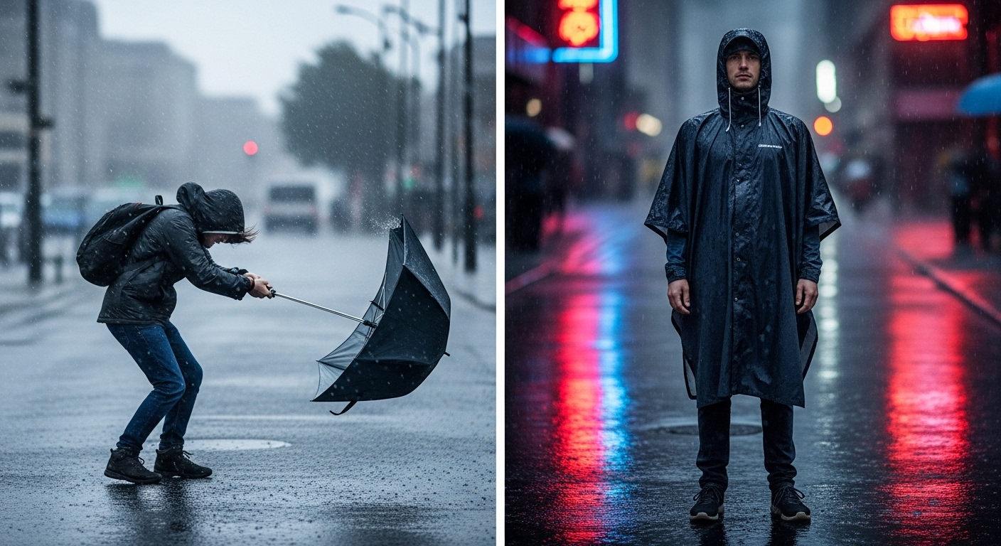Rain Poncho Vs Umbrella: Complete Comparison Guide