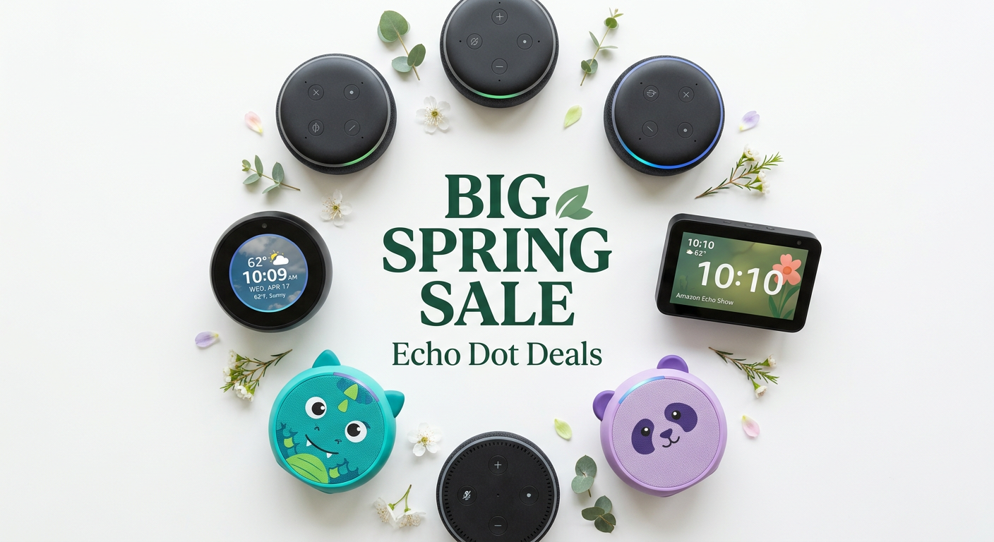 10 Best Big Spring Sale Echo Dot Deals on Amazon (June 2026)